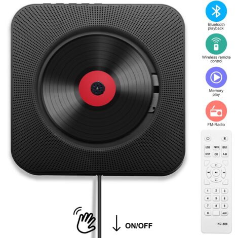 Portable Desktop CD Player with Bluetooth – Kpop Music CD Player with ...
