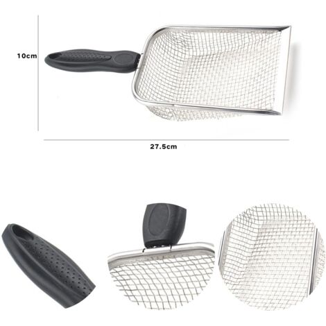 Hamster Litter Scoop Corner Cleaning Mesh Fine Holes Hamster Waste ...