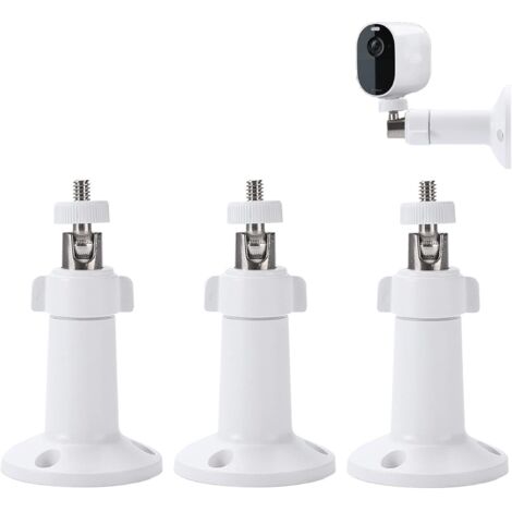 Adjustable Security Camera Wall Mount, White Camera Wall Bracket ...