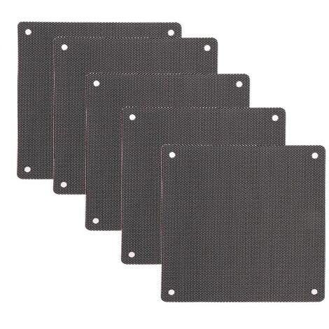 Dust Filters, 5 Pieces Computer Mesh PVC Housing Dust Filter Cover ...