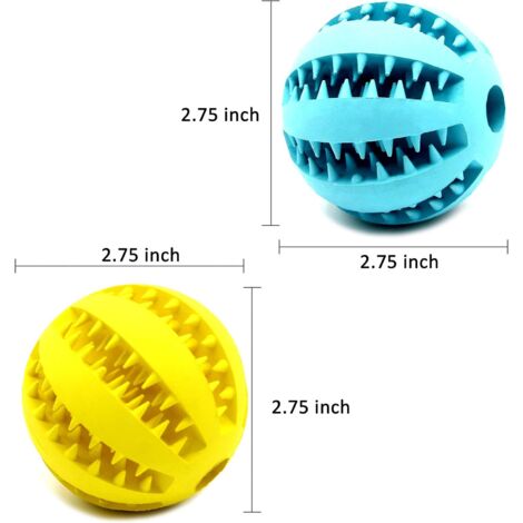 Dog Toy with Kibble Dispenser, Indestructible Interactive Dog Chew Toy ...