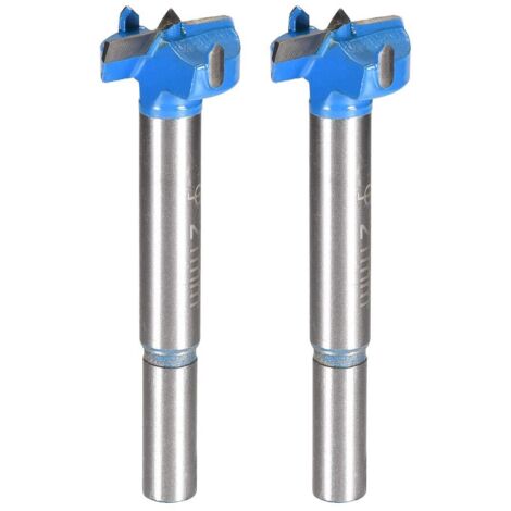 Wood Router Bit Reamer Drill Bit 21mm Dia. Carbide Alloy Points Steel ...