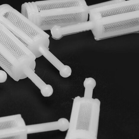 10-piece spray gun filters, nylon fine mesh, car paint gun filter ...