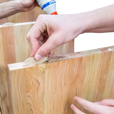 Lamello 20 type joining biscuits, 100 pieces/size solid beech wood ...