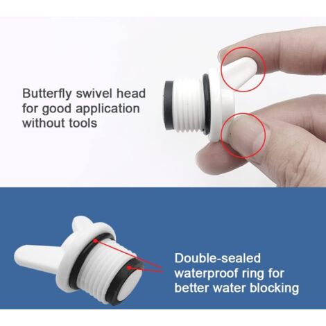 Plumbing Plugs - 15 Pieces 1/2" Male External Thread Pipe Hex Plugs ...