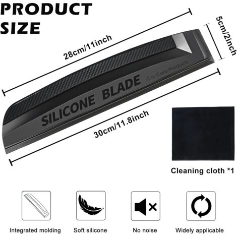 Silicone Car Squeegee - Silicone Scraper for Cars: Silicone squeegee ...