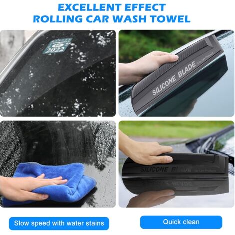 Silicone Car Squeegee - Silicone Scraper for Cars: Silicone squeegee ...