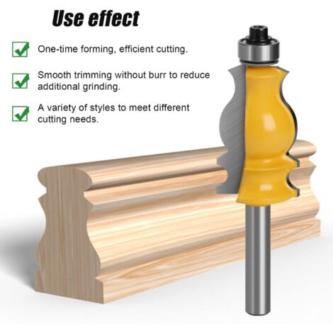 Set of 3 8mm Router Bits, Router Bits, Woodworking Tools, Engraving ...