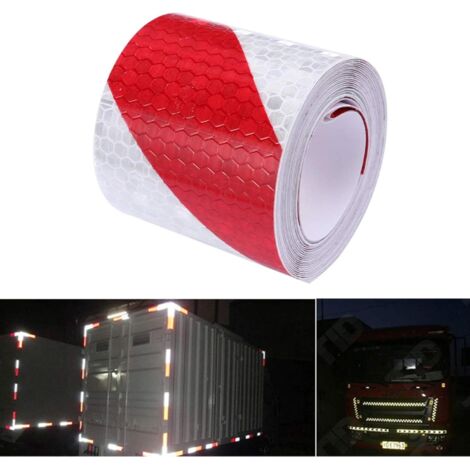 2pcs Reflective Safety Warning Tape, Reflective Self-Adhesive Film ...
