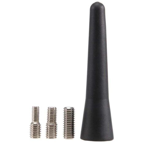 Universelle Autoantenne 6,5 cm FM AM M5 M6 Mini Autoradio-Zubehör Schwarz