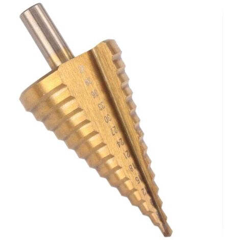HSS 14 Kegelbohrer, Größen 4 bis 42 mm, Rundschaft, Schnellarbeitsstahl ...
