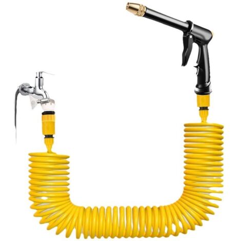 Pistolet de lavage haute pression avec tuyau d'arrosage à recul pour ...