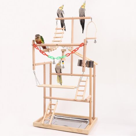 Perchoir Oiseaux, Jouet Perroquet, Aire de Jeux pour Oiseaux, Place de ...