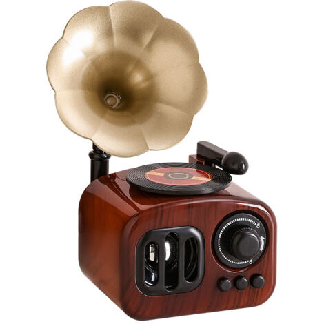 Gramophone rétro en plastique, décoration de bureau pour la maison ...