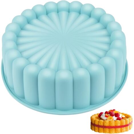 Moule Gateau Silicone, 20cm Moule Gateau Rond, Moules à Gâteaux, Moule ...