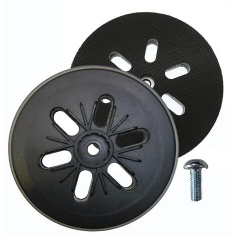 Plateau Ponceuse à 6 Trous Base de Poncage 150mm Disque de Ponçage ...