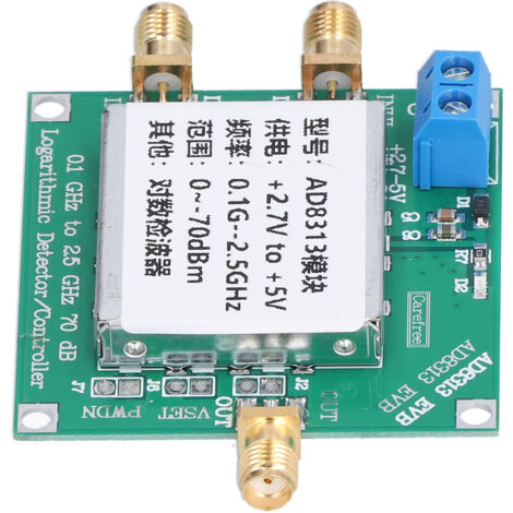Détecteur de puissance RF 0.1-2.5 GHz, module numérique à sortie relais ...