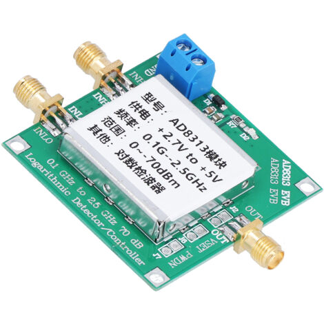 Détecteur de puissance RF 0.1-2.5 GHz, module numérique à sortie relais ...