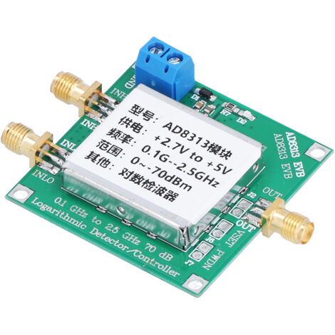 Détecteur de puissance RF 0.1-2.5 GHz, module numérique à sortie relais ...