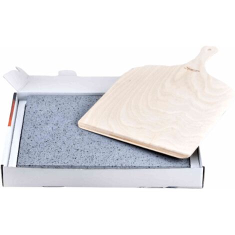 Pierre a pizza pour eviter la pate molle Alice Delice avec pelle en ...