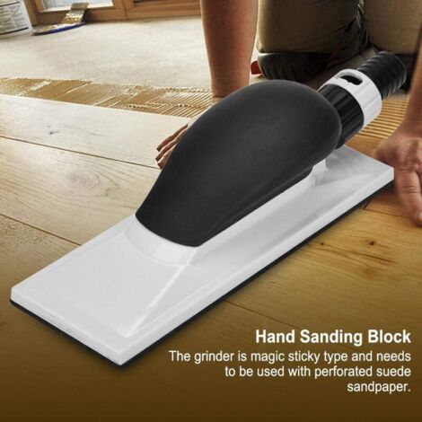 Handschleifblock mit Klettverschlussgriff, staubdicht, 198 70 mm ...