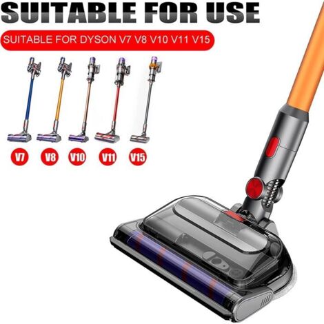 Brosse turbo motorisée Forehill pour Dyson V8 V10 V11 V15 avec 3 ...