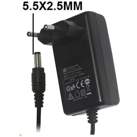 Alimentation - HD LINE - 2A - 5.5 X 2.5MM jack - 12V - TNTSAT FRANSAT