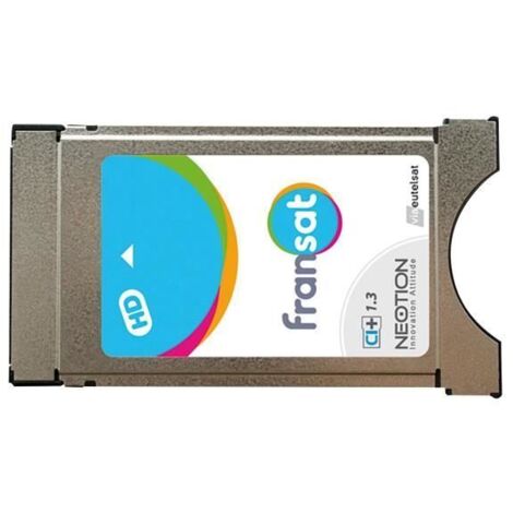 Module Viaccess Neotion - CAM + Carte Fransat - CI+ - Noir - Réception ...