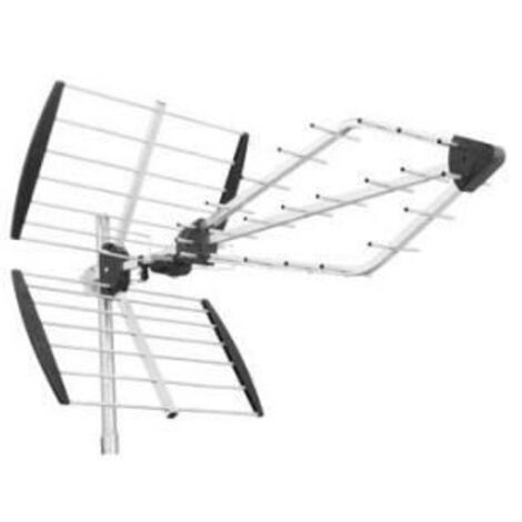 Antenne Trinappe - Triax - Modèle 107 cm - Gain 17,5 dB - Réglage ...