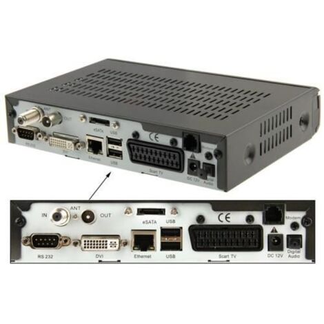TV-Box - Dreambox - DM 800C HD - Récepteur DVB - Affichage OLED ...