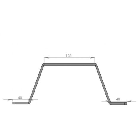 Fixation murale - HD LINE - Mât d'antenne - Déport 10 cm - Profondeur ...
