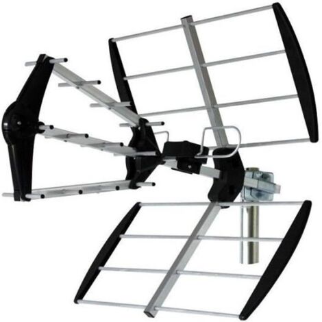 ANTENNE DE TOIT MAISON TNT HD TELE TV TELEVISION EXTERIEURE UHF FILTRE ...