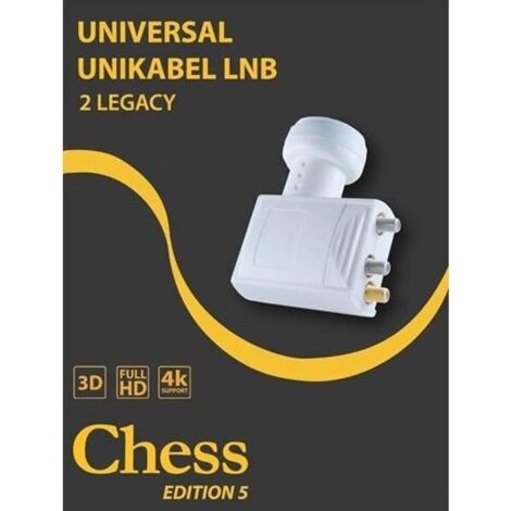 LNB Unicable SCR + 2 Sorties Standards Chess Edition 5 , 0.1dB ,High ...