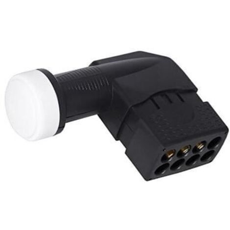 LNB Octo Tête Universelle 0,1 dB Gain 65 dB Full HD 3D Ultra HD 4K Gold