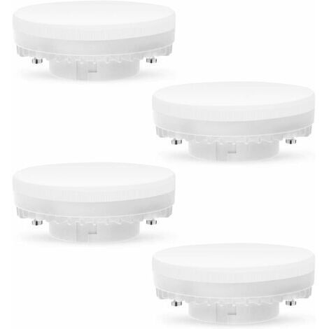 GX53 LED-Lampe, 7 W, 3000 K, warmweiß, nicht dimmbar, flimmerfrei ...