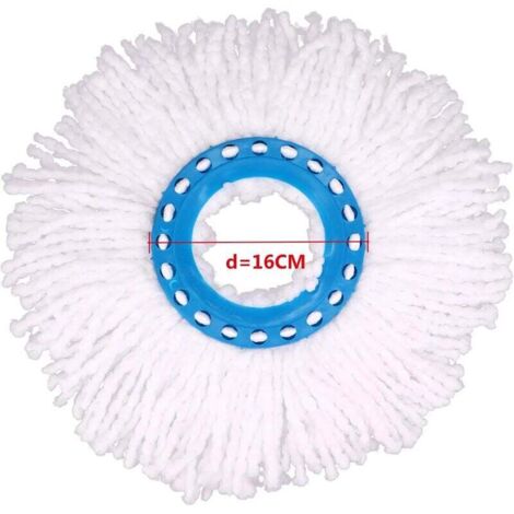 Stück Têtes Microfibre Balai, Tête de Vadrouille Rechange Rond Têtes ...
