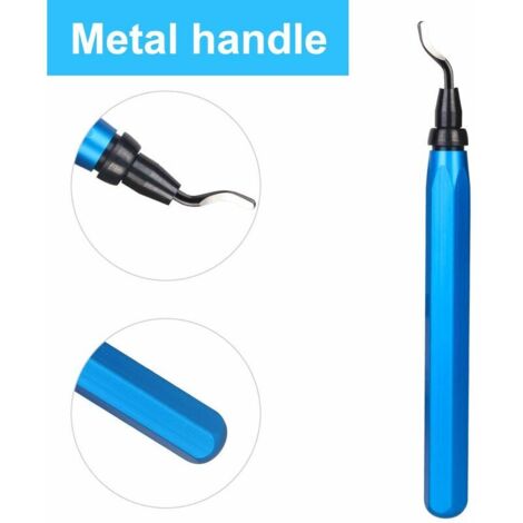 Schleifwerkzeug, Gratentferner mit 10 BS1010 Wechselschneiden aus Stahl ...