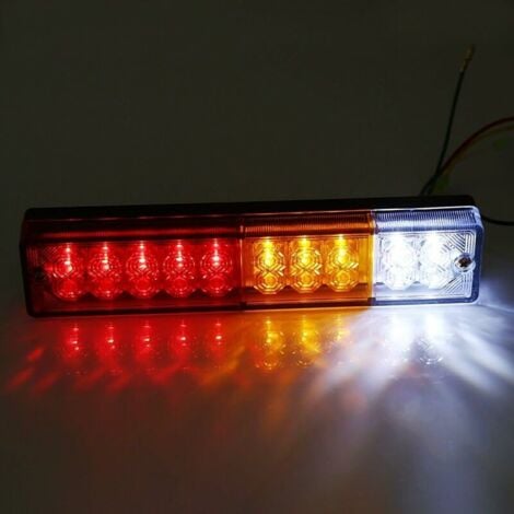 Stück LED-Leuchtmittel, 20 LEDs, 12 V, 24 V, hohe Leuchtdichte für Fahrzeuge (Ausgabe: 12 V)