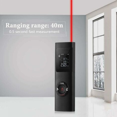Lasermessung, 40 m – Laser-Telemeter mit wiederaufladbarer Lithium ...