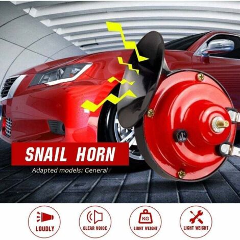 12 V Universal-Autohupe, Super-Fahrradhupe, LKW-Hupen, 110 dB ...