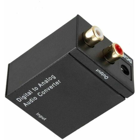 Digital-Analog-Audio-Wandler, optischer Audio-zu-Cinch-Audio-Umschalter ...