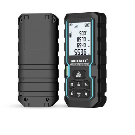 Digitaler Laser-Entfernungsmesser LM50 50m Digital-Laser-Messgerät ...