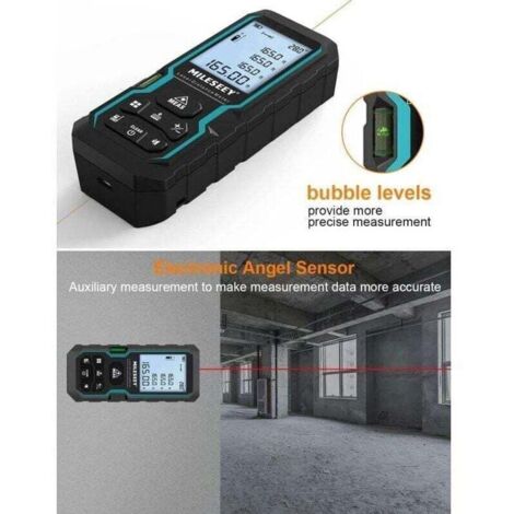 Digitaler Laser-Entfernungsmesser LM50 50m Digital-Laser-Messgerät ...
