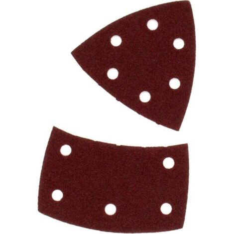 Carta vetrata │ 50 pezzi │ 11 fori │ 105 x 152 mm │ Grana 150 │ per più ...
