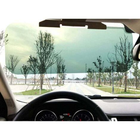 Visiera parasole per auto 2 in 1 HD con protezione antiriflesso per la ...