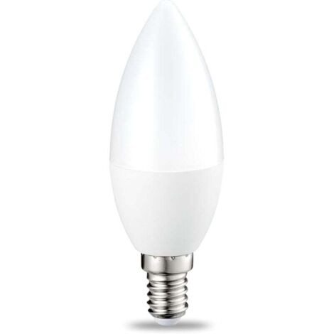 Bombilla LED tipo vela E14 regulable, 5 W equivalentes a 40 W, blanco ...