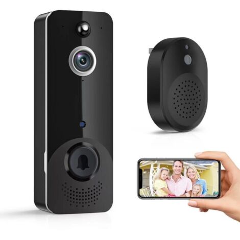 Timbre con vídeo inalámbrico, timbre con vídeo Wi-Fi, detección ...
