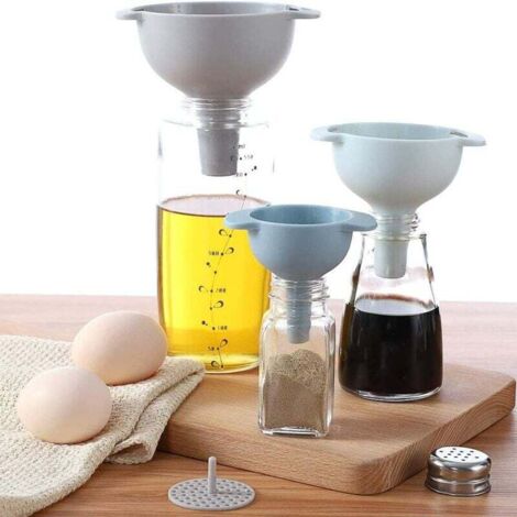 Embudo para alimentos, embudo de cocina, embudo de plástico, embudo ...