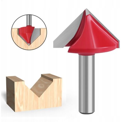 Fraise à angle, type à queue, fraise cylindrique et frontale 8mm