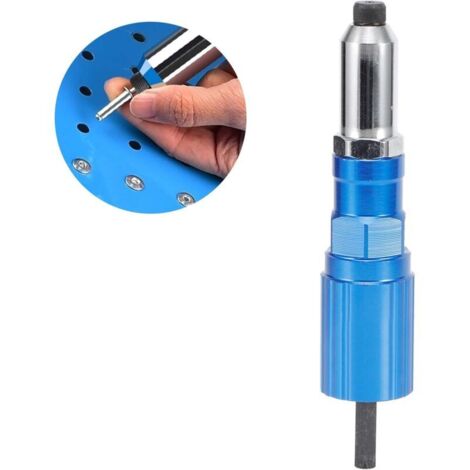 Adaptateur Riveteuse Kit d'adaptateur de Pistolet à Riveter pour ...